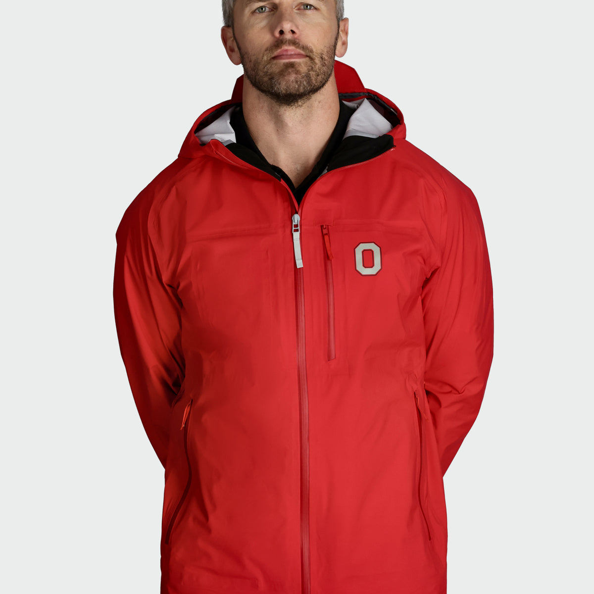 BCKR + Ohio State Buckeyes Dry One Waterproof Coat